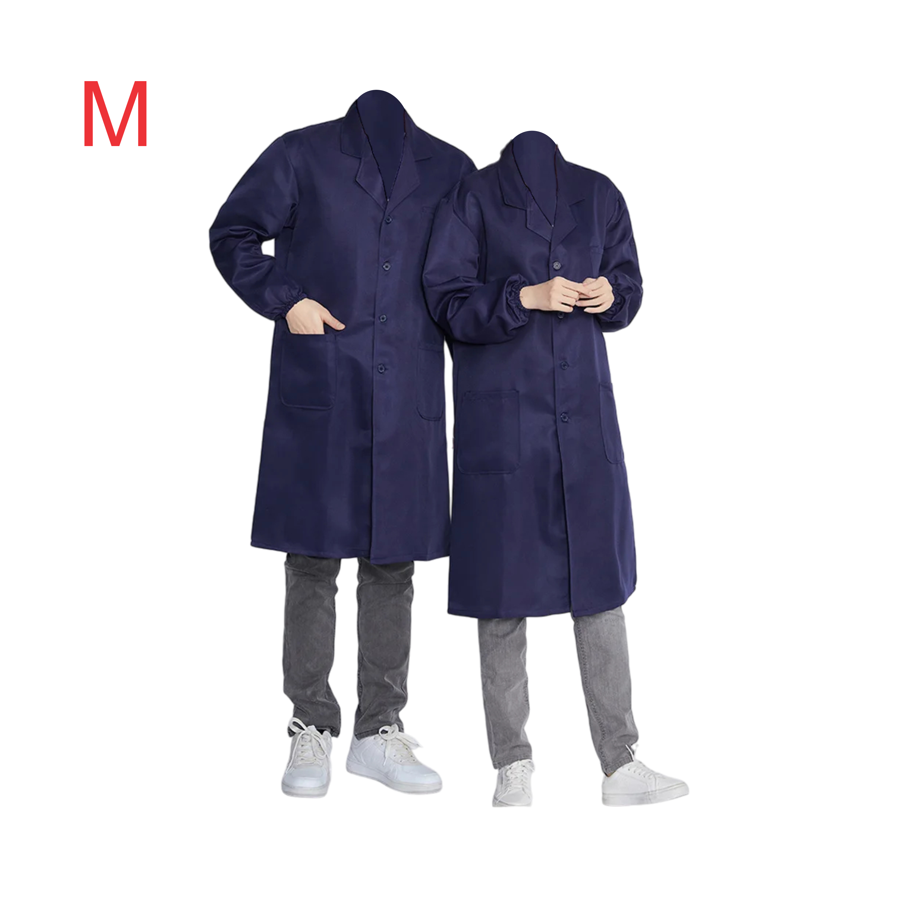 Bata de trabajo mangas largas – Roshman Uniformes