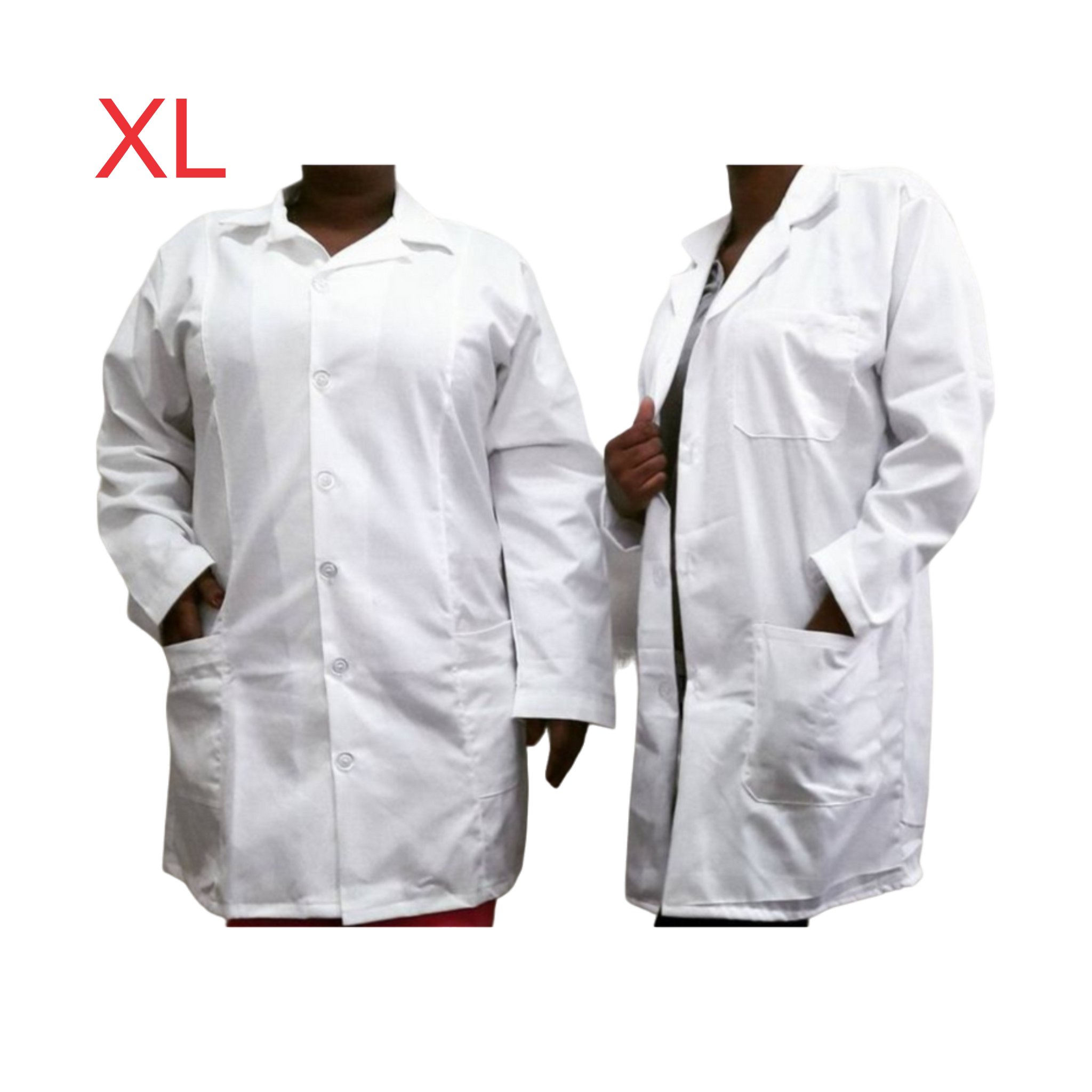Bata de medicina mangas largas – Roshman Uniformes