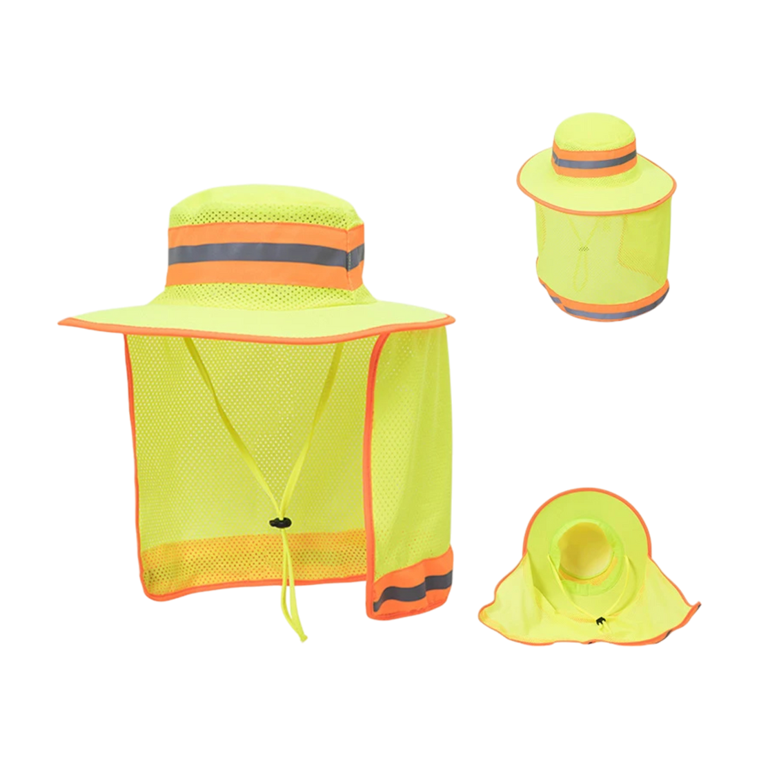 Gorro de Seguridad Reflectivos con Proteccion Solar – Roshman Uniformes