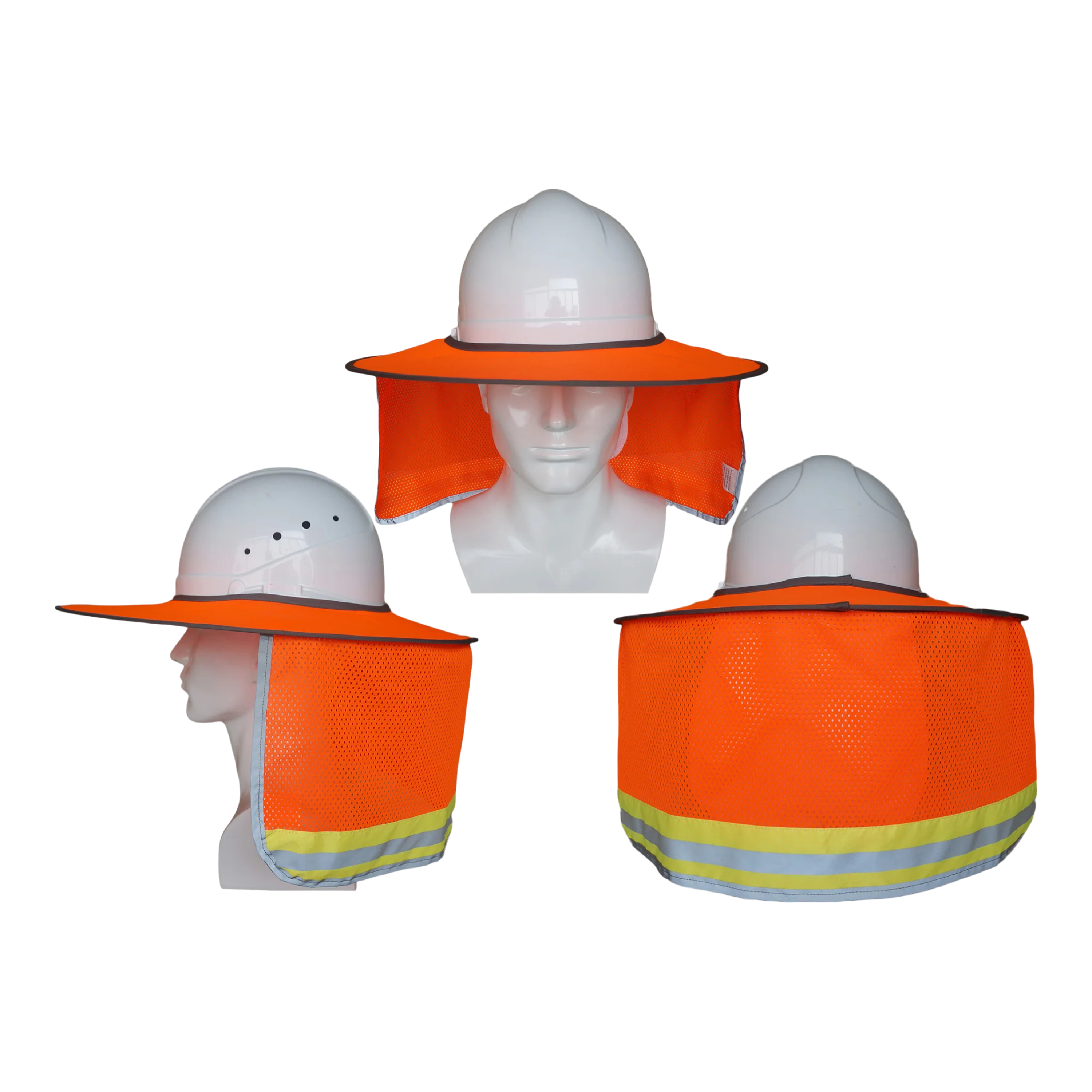 Visera de Seguridad Reflectiva con Proteccion Solar – Roshman Uniformes